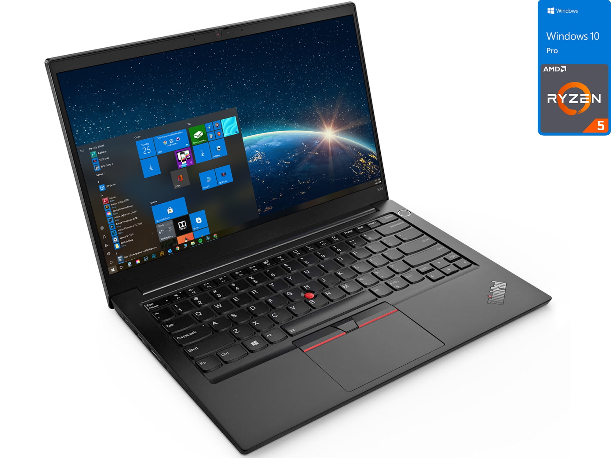 Lenovo ThinkPad E14 Gen 3 Laptop, 14" IPS FHD Display, AMD Ryzen 5 ...