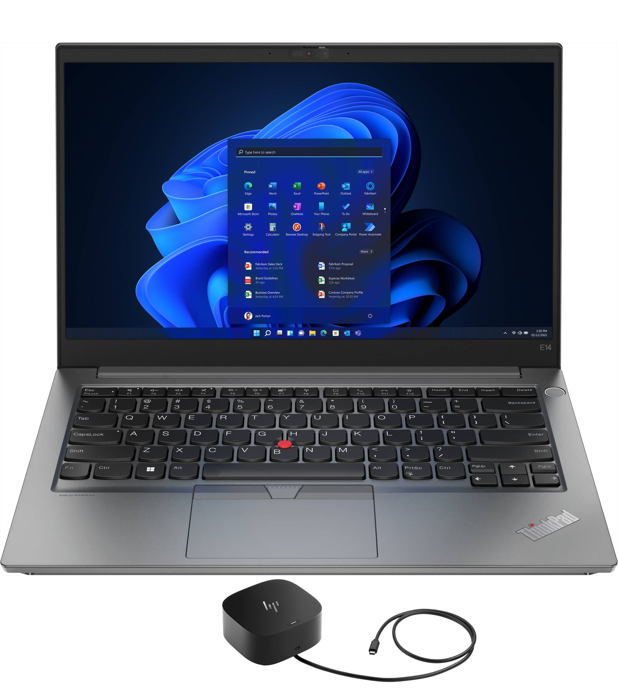 Lenovo ThinkPad E14 Gen 4 Home/Business Laptop (AMD Ryzen 5 5625U 6 ...