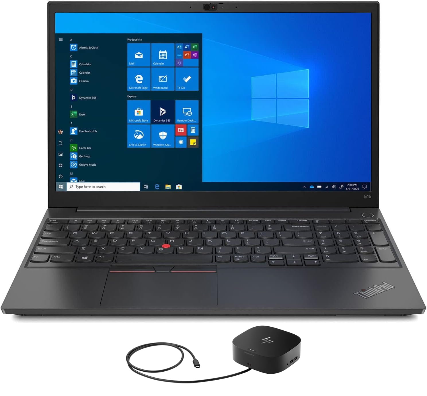 Lenovo ThinkPad E15 Gen 3 Home/Business Laptop (AMD Ryzen 5 5500U 6 ...