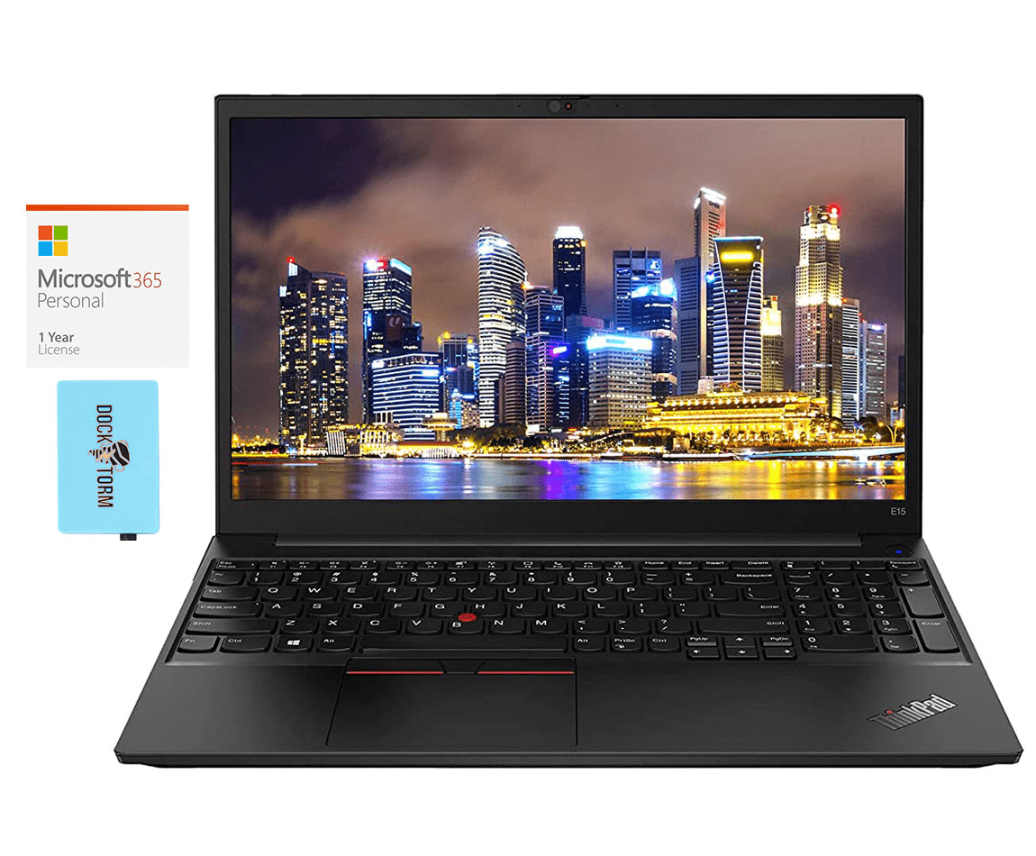 Lenovo ThinkPad E15 Home/Business Laptop (AMD Ryzen 7 4700U 8-Core, 8GB ...