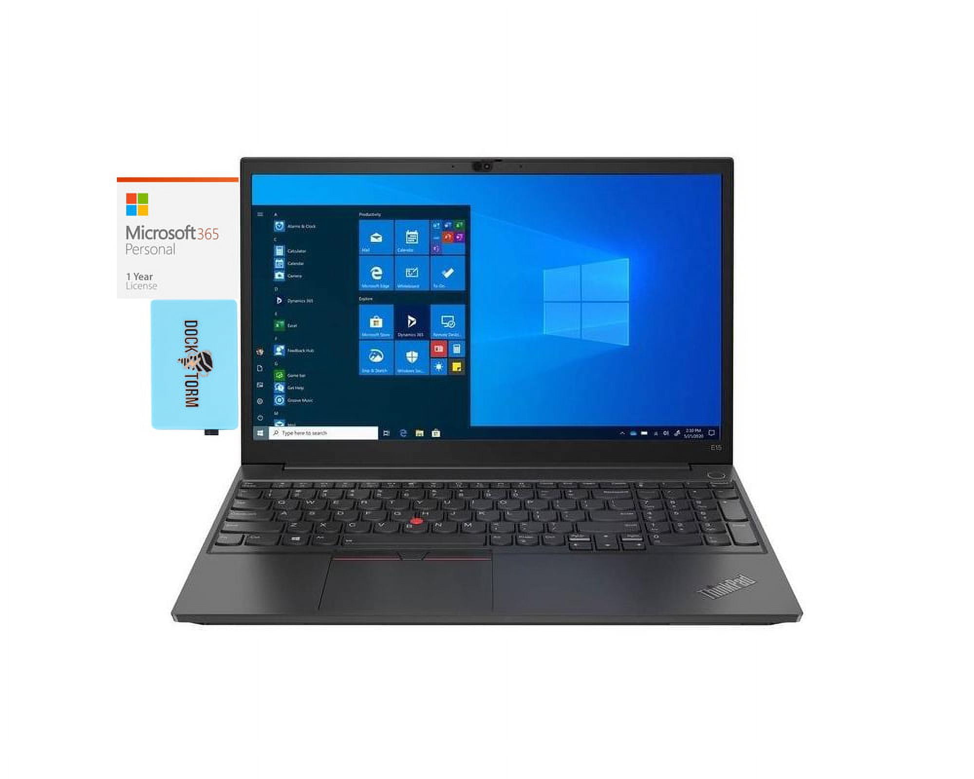 Lenovo ThinkPad E15 Home/Business Laptop (Intel i5-1135G7 4-Core, 32GB ...