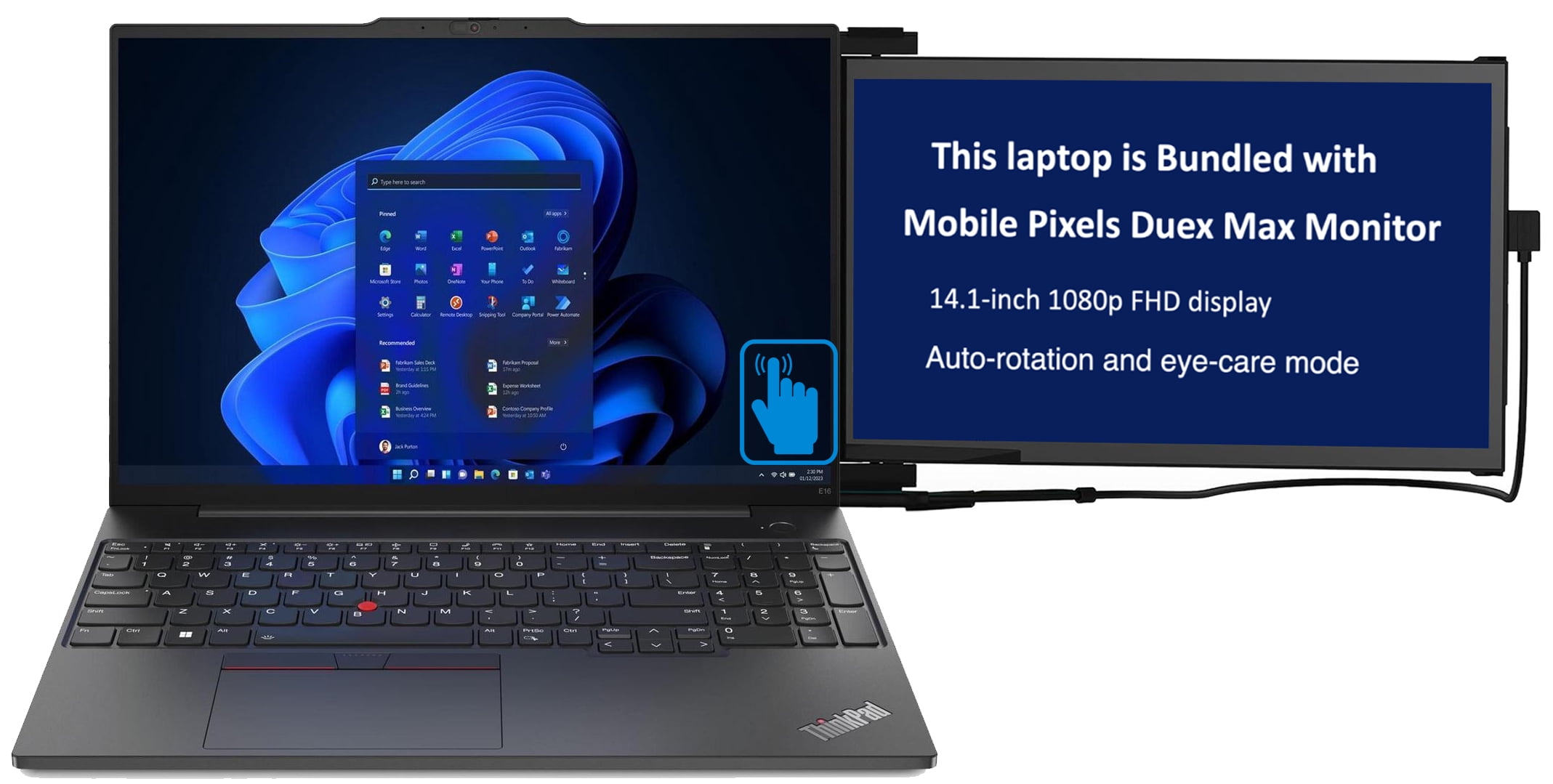 Lenovo ThinkPad E16 Gen 1 Home/Business Laptop (Intel i7-1355U 10-Core ...