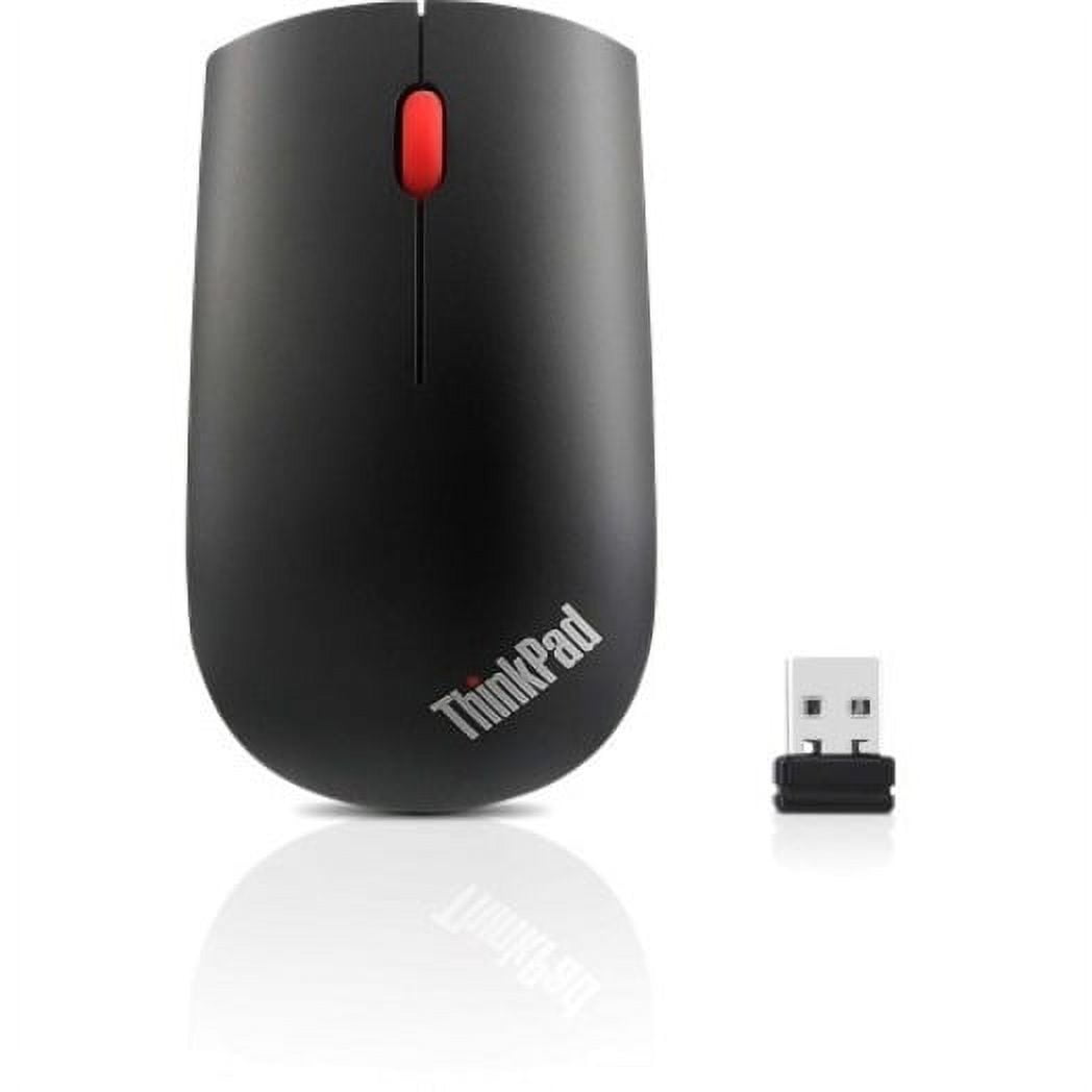 Lenovo ThinkPad Essential Wireless Mouse - Wireless - USB - Notebook ...