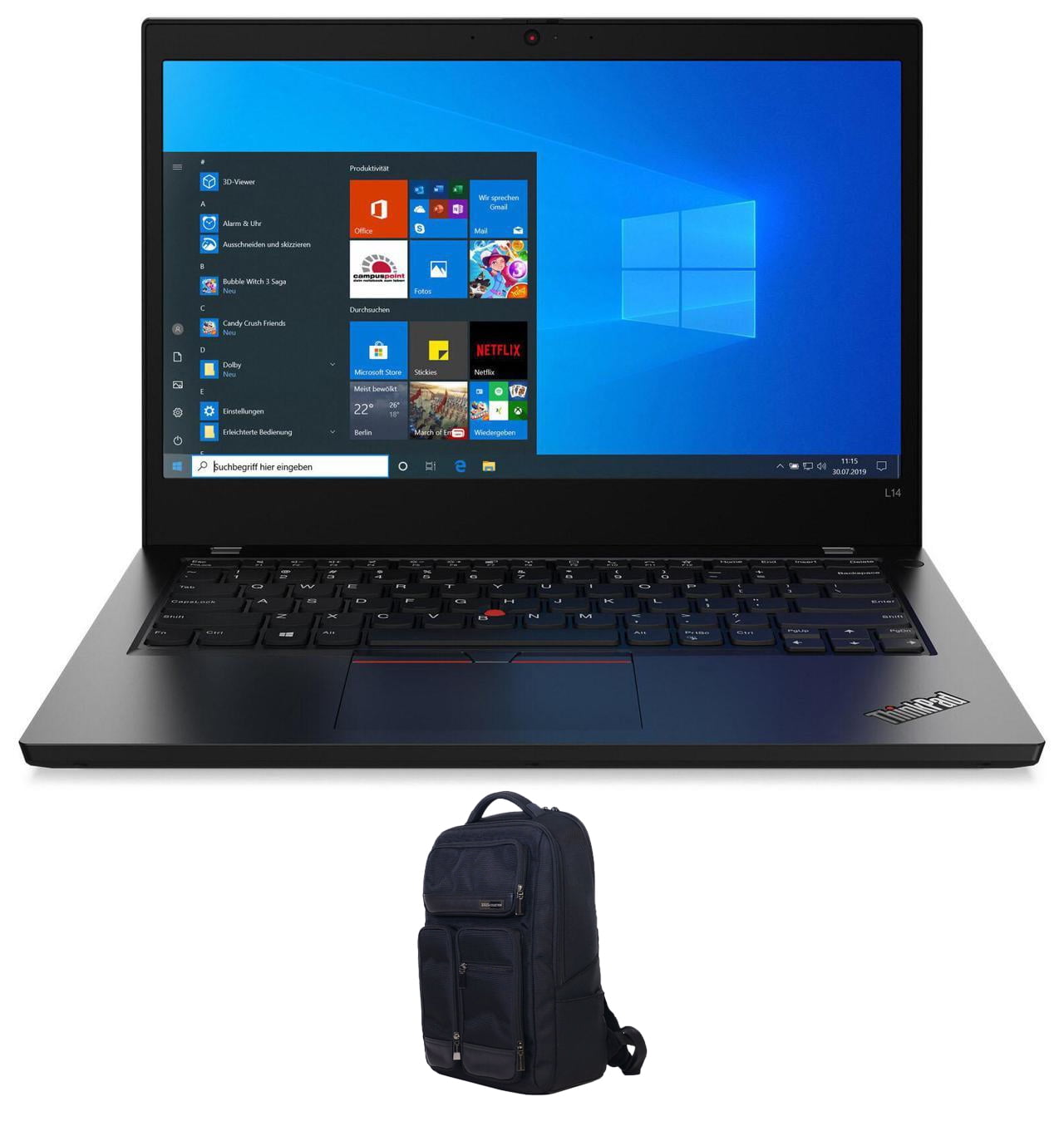 Lenovo ThinkPad L14 Gen 1 Home/Business Laptop (AMD Ryzen 5 PRO 4650U 6 ...