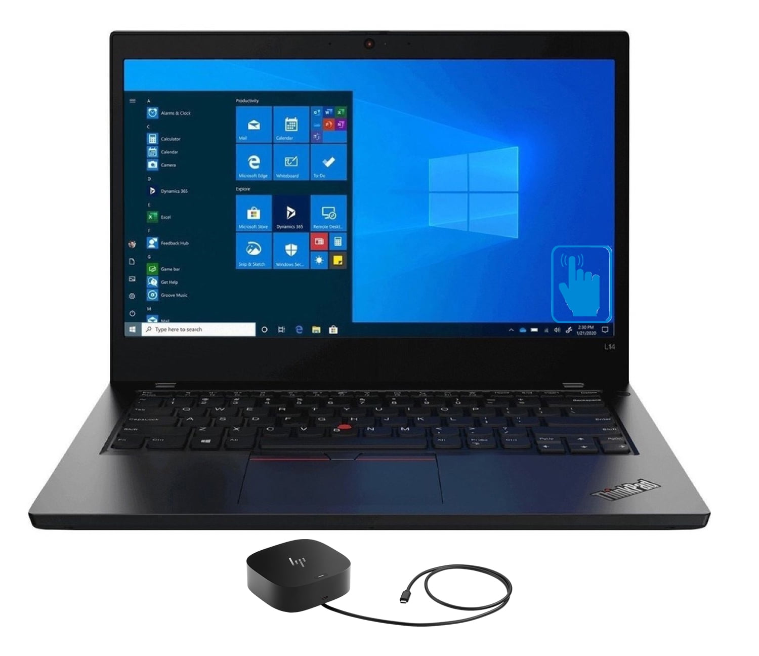 Lenovo ThinkPad L14 Home/Business Laptop (Intel i5-1135G7 4-Core, 14 ...