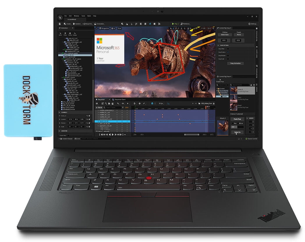 Lenovo ThinkPad P1 Gen 6 Mobile (to be used with Workstations only ...