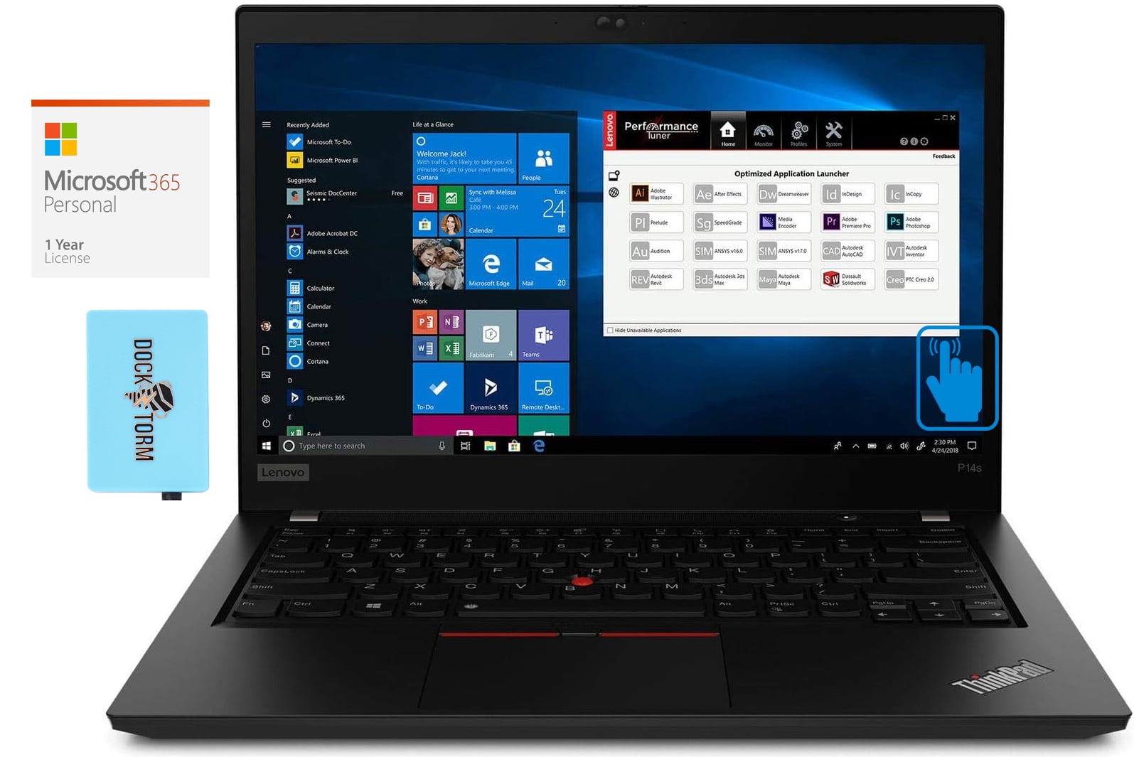 Lenovo ThinkPad P14s Gen 1 Workstation Laptop (AMD Ryzen 7 PRO 4750U 8 ...