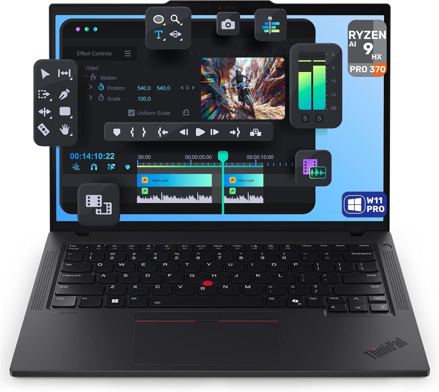 Lenovo ThinkPad P14s Gen 6 Mobile Workstation, AMD Ryzen AI 9 HX PRO ...