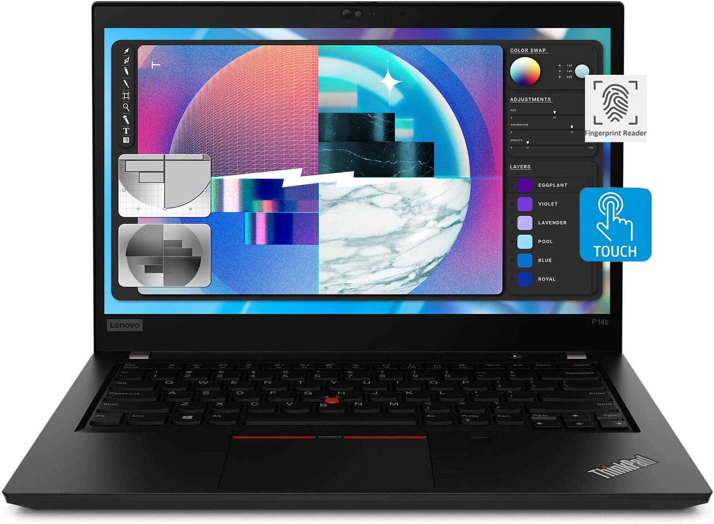 Lenovo ThinkPad P14s Mobile Workstation Laptop for Designer ...