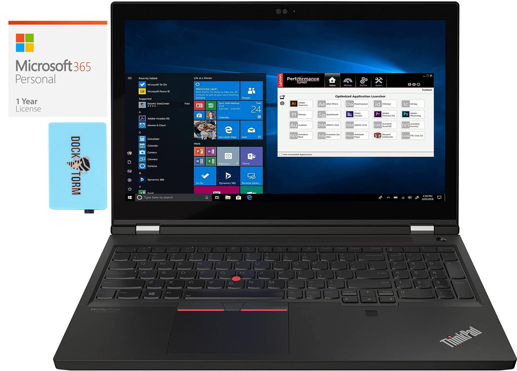 Lenovo ThinkPad P15 Gen 2 Home/Business Laptop (Intel i7-11850H vPro 8 ...