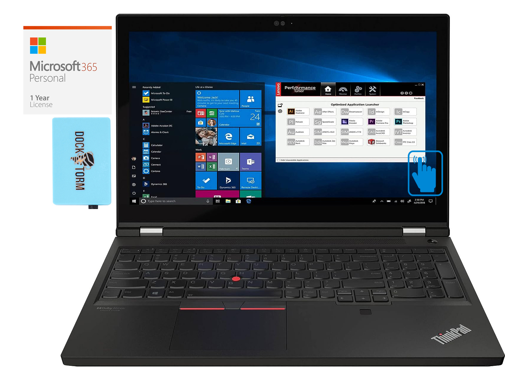 Lenovo ThinkPad P15 Gen 2 Workstation Laptop (Intel i7-11850H 8-Core ...