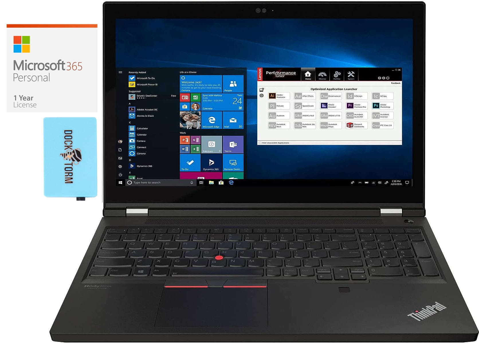Lenovo ThinkPad P15 Gen 2 Workstation Laptop (Intel i7-11850H vPro 8 ...