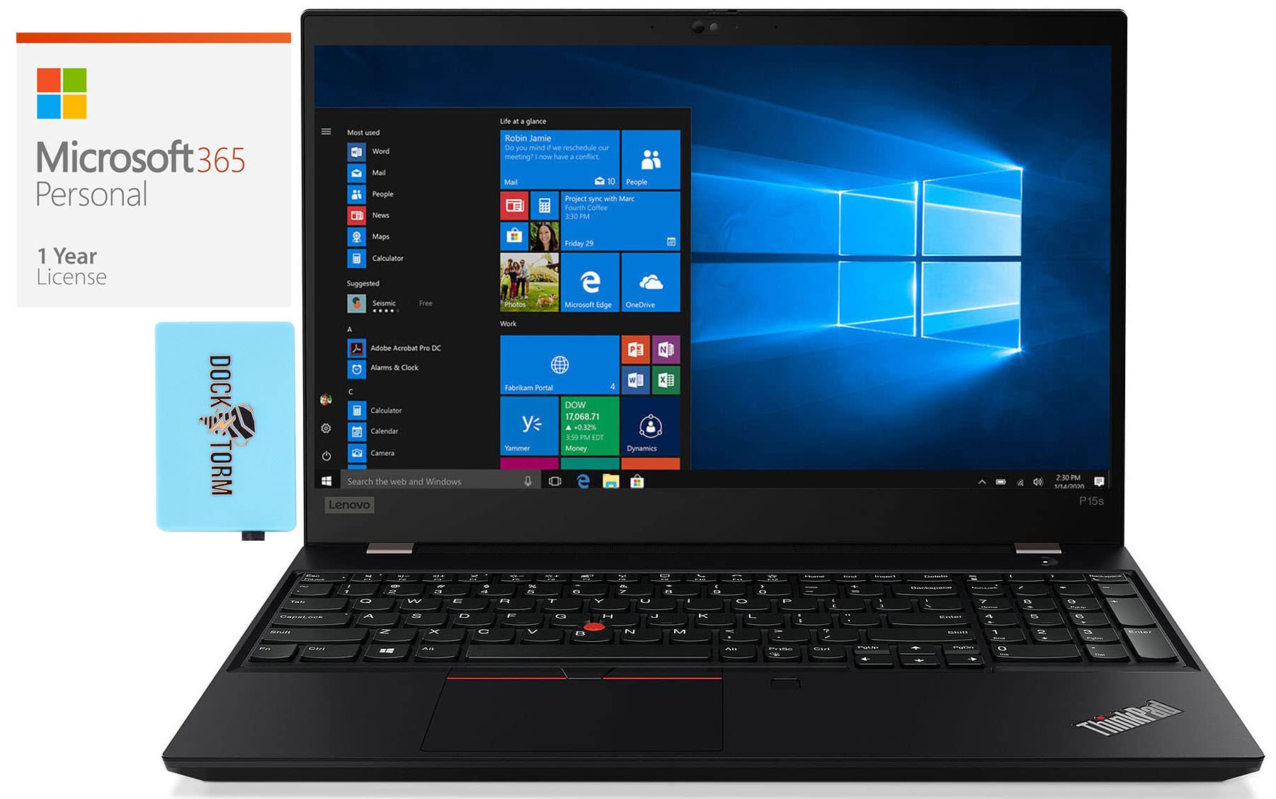 Lenovo ThinkPad P15s Gen 2 Home & Business Laptop (Intel i5-1135G7 4 ...