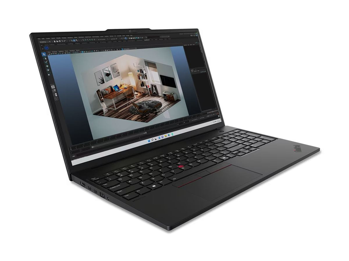 Lenovo ThinkPad P16s Gen 3 21KS - 180-degree hinge design - Intel Core ...