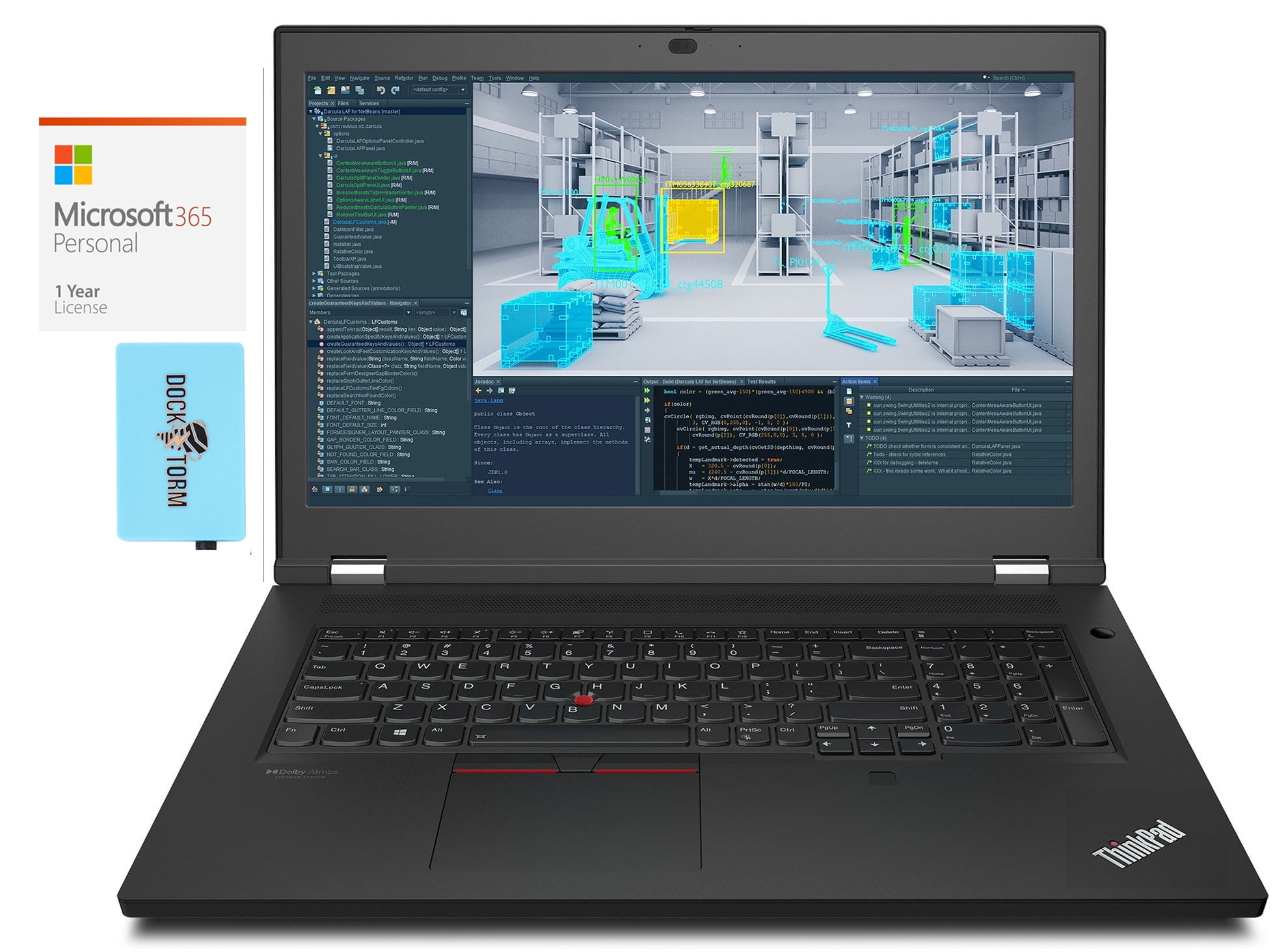 Lenovo ThinkPad P17 Gen 2 Home & Business Laptop (Intel i7-11800H 8 ...