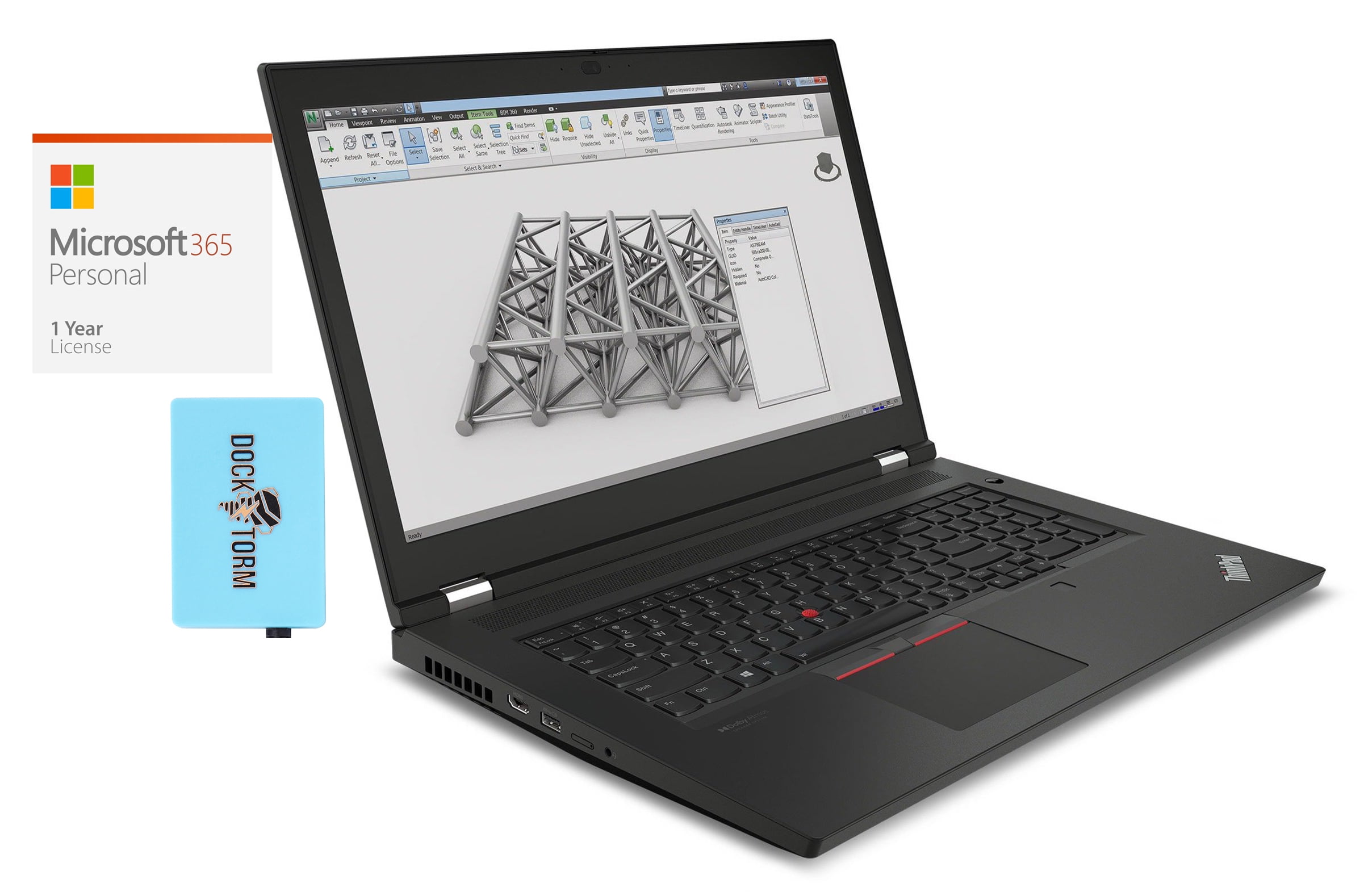 Lenovo ThinkPad P17 Gen 2 Home/Business Laptop (Intel i7-11800H 8-Core ...