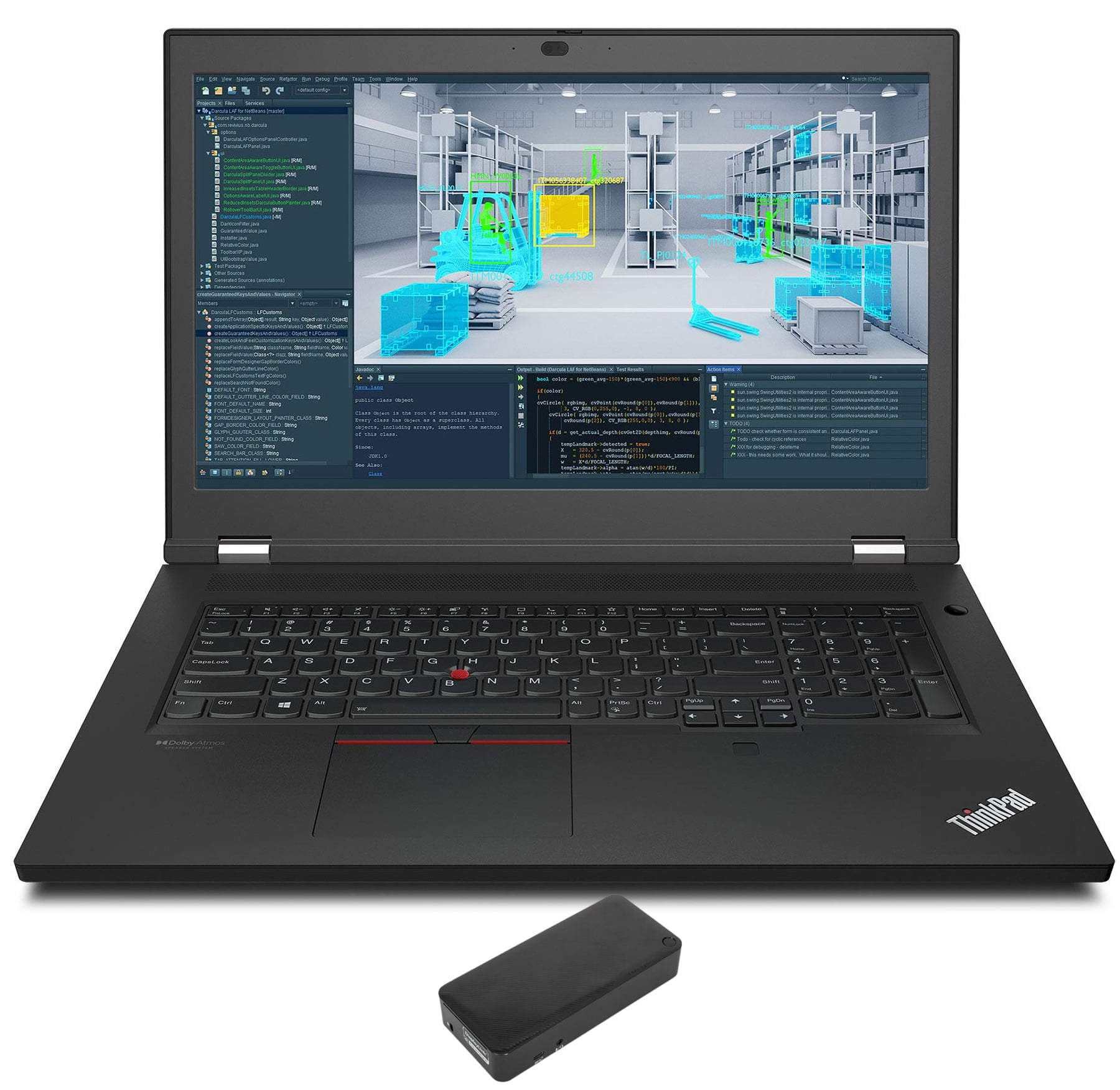 Lenovo ThinkPad P17 Gen 2 Workstation Laptop (Intel i7-11800H 8-Core ...