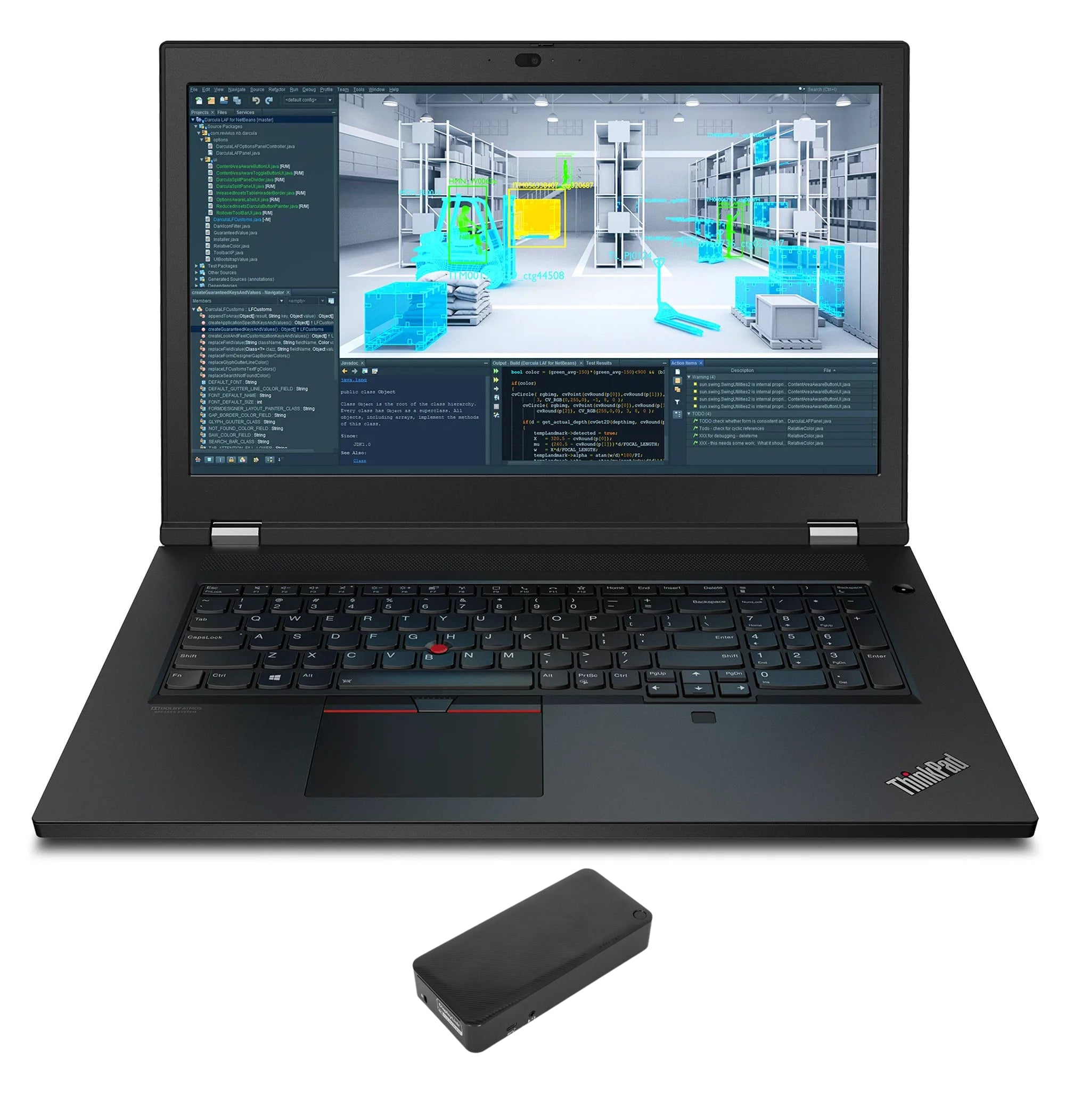 Lenovo ThinkPad P17 Gen 2 Workstation Laptop (Intel i7-11850H 8-Core ...