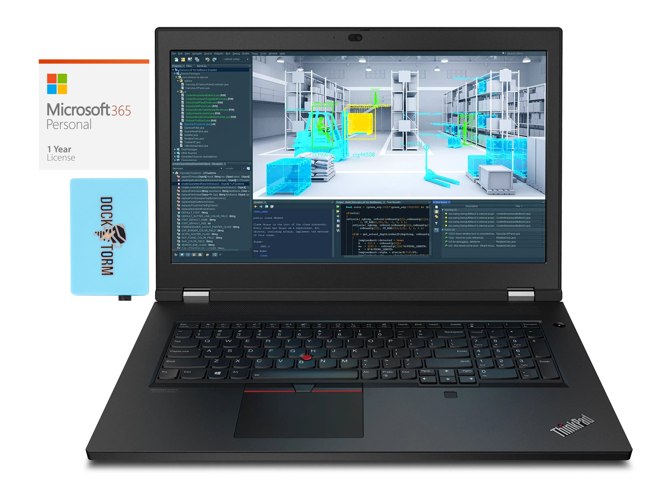Lenovo ThinkPad P17 Gen 2 Workstation Laptop (Intel i7-11850H 8-Core ...