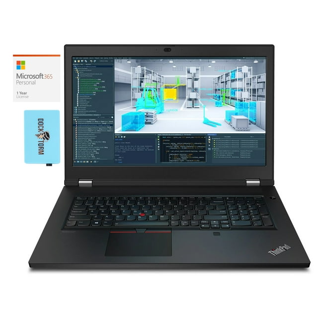 Lenovo ThinkPad P17 Gen 2 Workstation Laptop (Intel i7-11850H vPro 8 ...