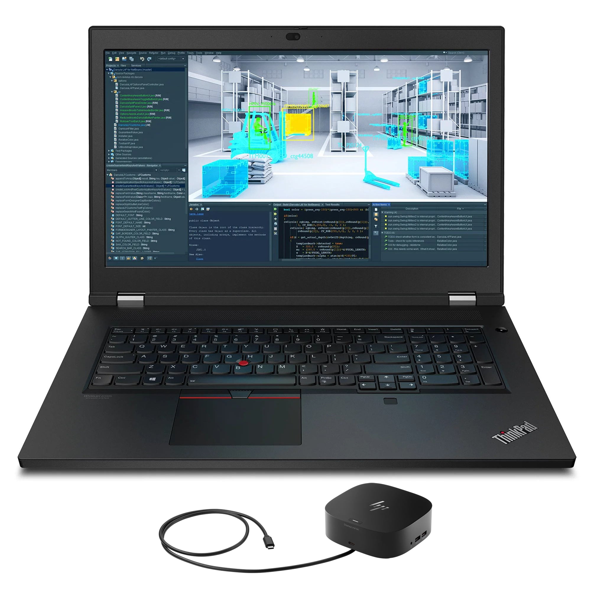 Lenovo ThinkPad P17 Gen 2 Workstation Laptop (Intel i7-11850H vPro 8 ...