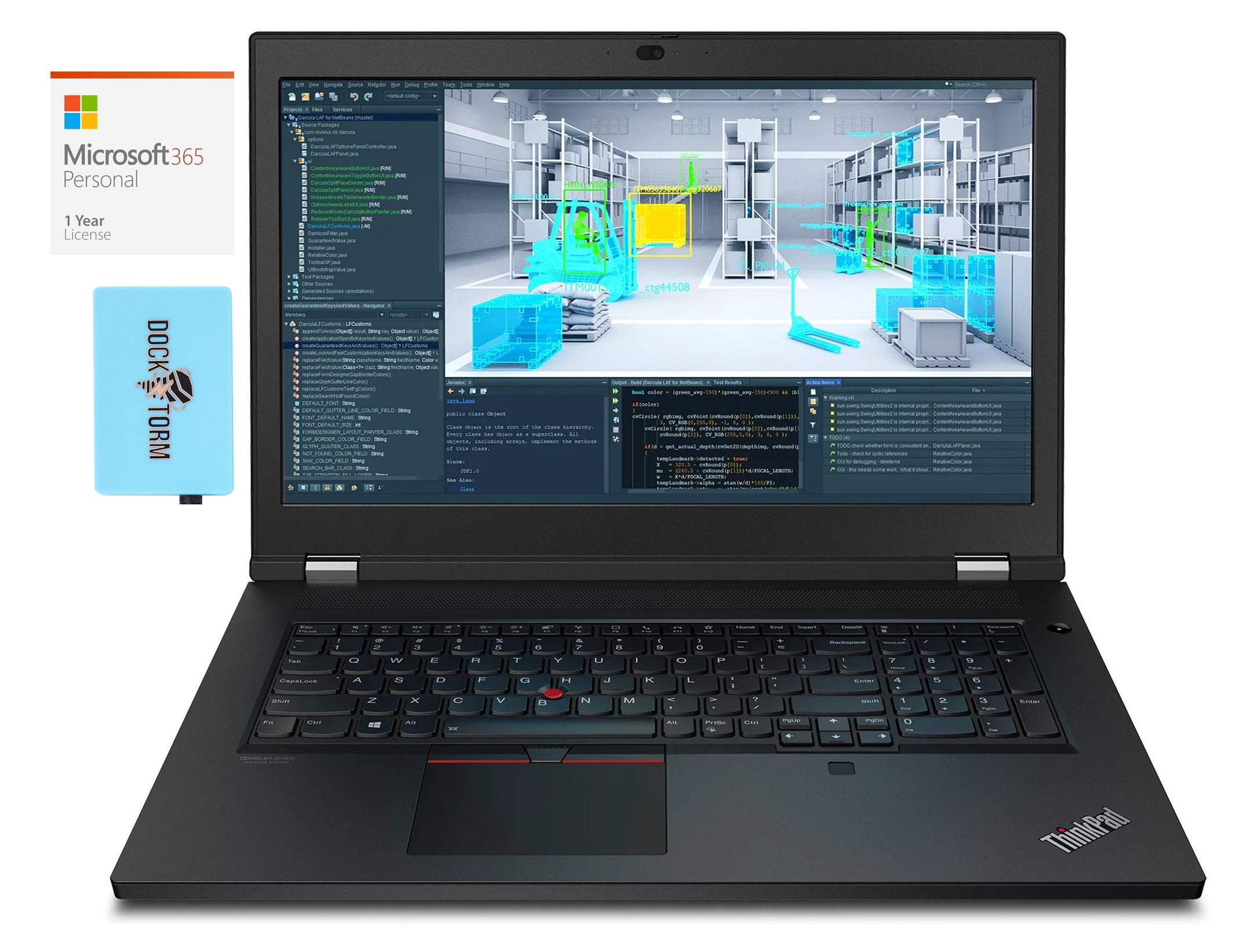 Lenovo ThinkPad P17 Gen 2 Workstation Laptop (Intel i7-11850H vPro 8 ...
