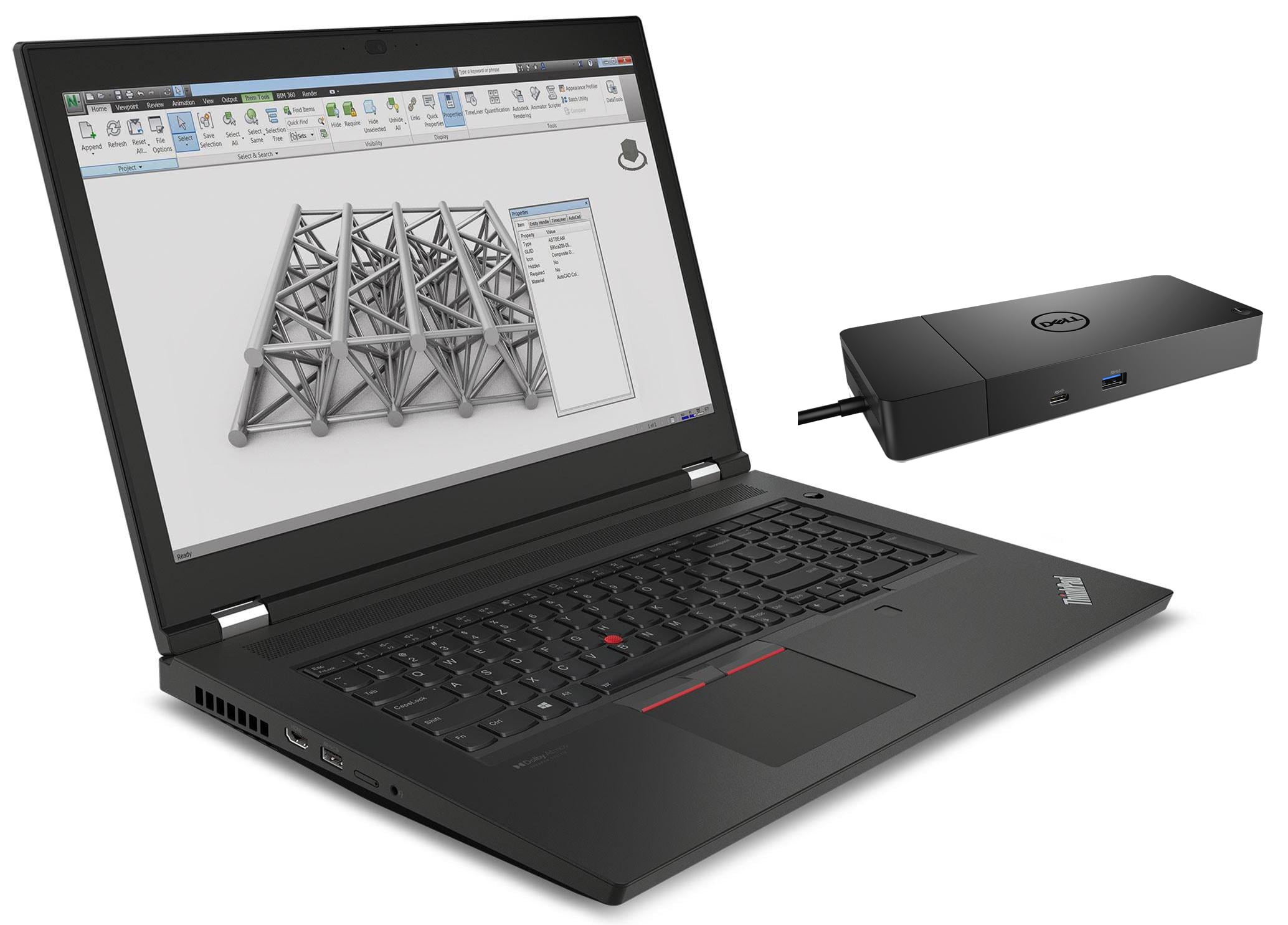 Lenovo ThinkPad P17 Gen 2 Workstation Laptop (Intel i9-11950H vPro 8 ...