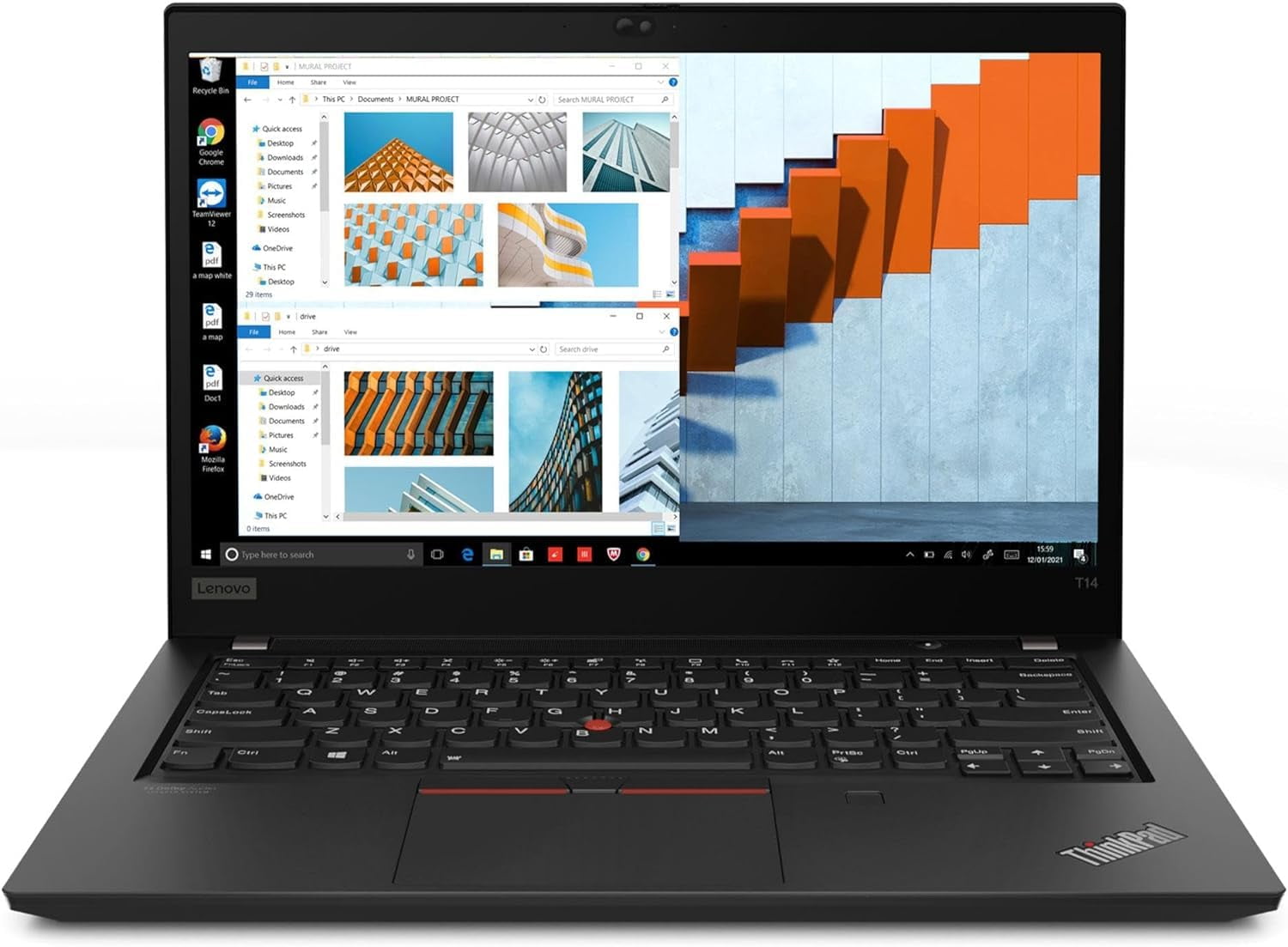 Lenovo ThinkPad T14 Gen 4 Business Laptop, Core i5-1335U (10 Cores ...