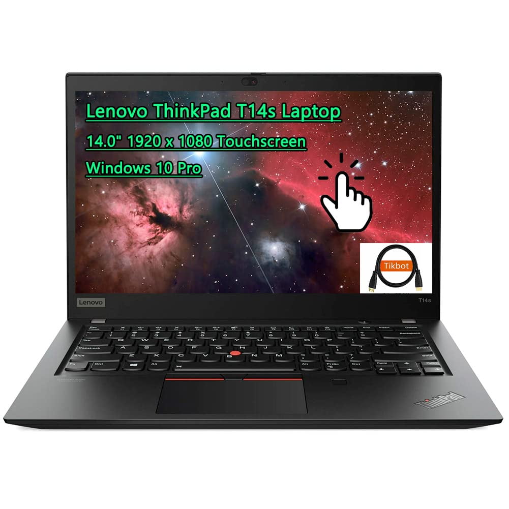 Lenovo ThinkPad T14s Light Laptop, 14" FHD IPS Touchscreen 300nits, AMD ...