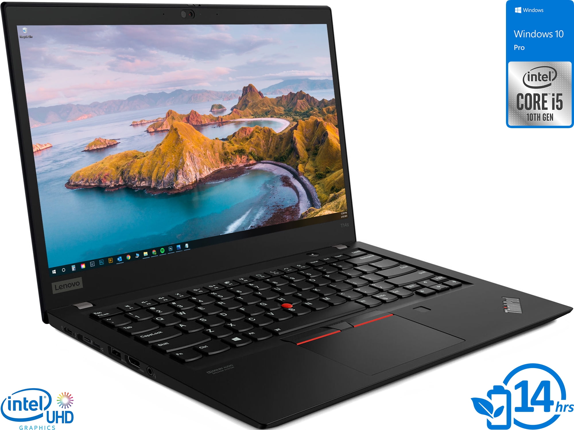 Lenovo ThinkPad T14s Notebook, 14" IPS FHD Display, Intel Core i5 ...