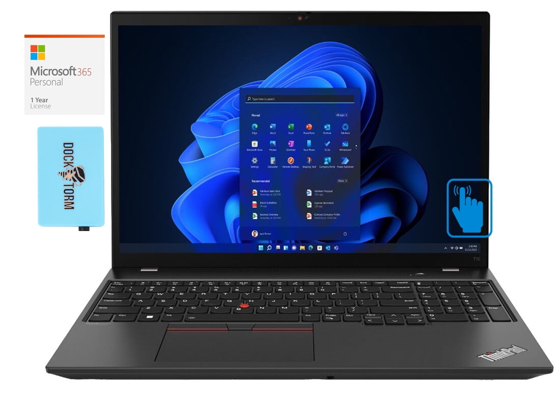 Lenovo ThinkPad T16 Gen 1 Home/Business Laptop (Intel i5-1245U 10-Core ...
