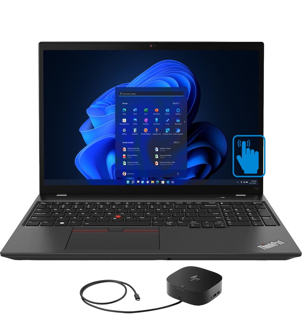 Lenovo ThinkPad T16 Gen 1 Home/Business Laptop (Intel i7-1270P 12-Core ...