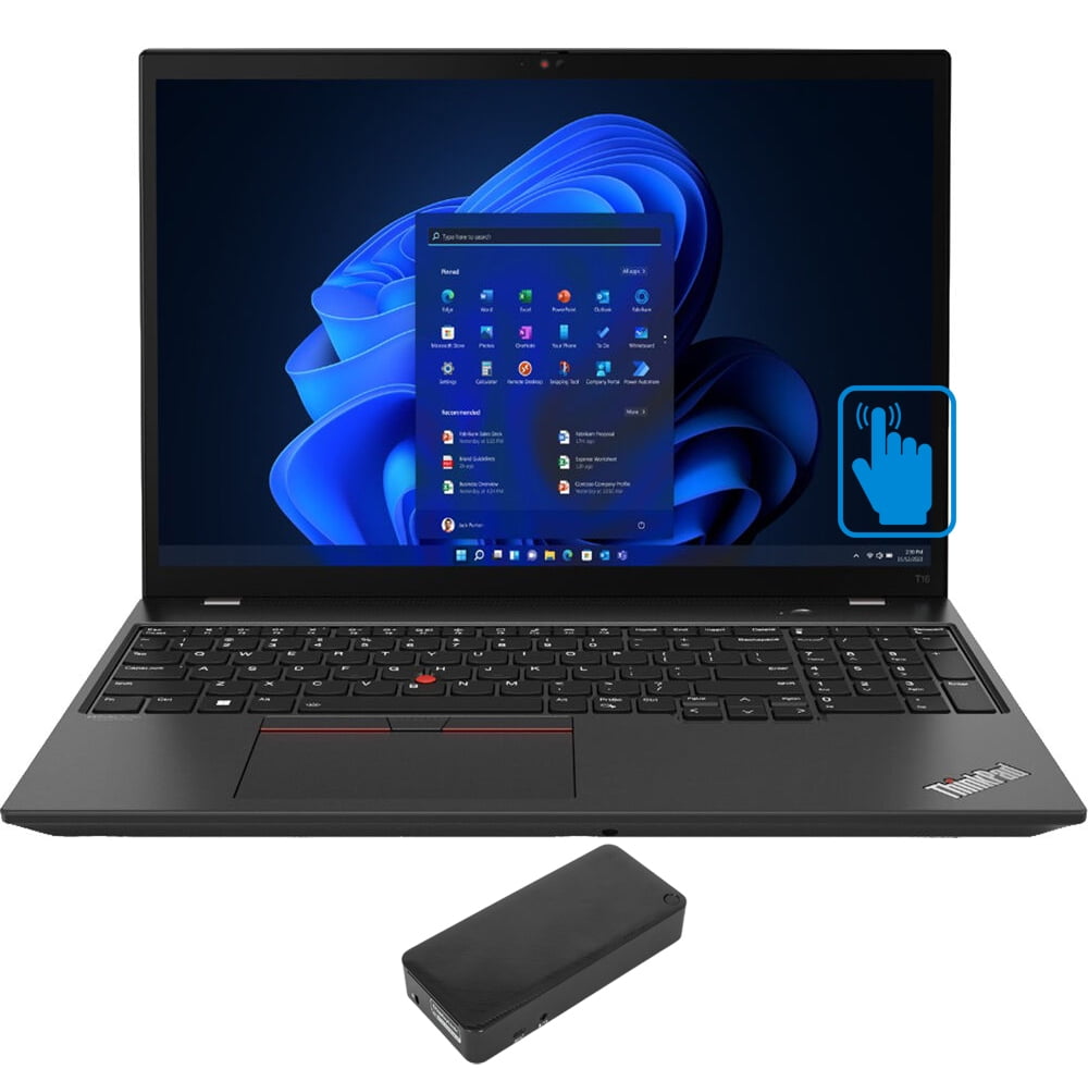 Lenovo ThinkPad T16 Gen 1 Home/Business Laptop (Intel i7-1270P 12-Core ...
