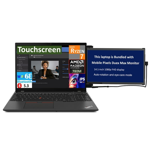 Lenovo ThinkPad T16 Gen 2 Business Laptop 16.0in Touchscreen IPS WUXGA ...
