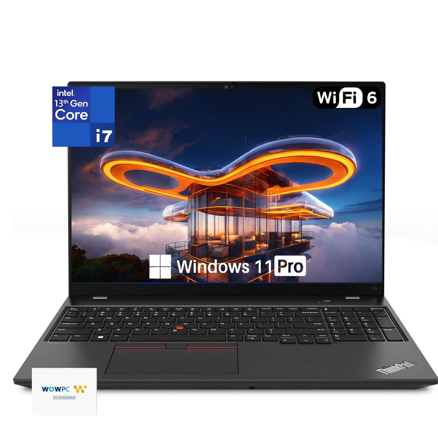 Lenovo ThinkPad T16 Gen 2 Business Laptop, 16" WUXGA (1920 x 1200 ...