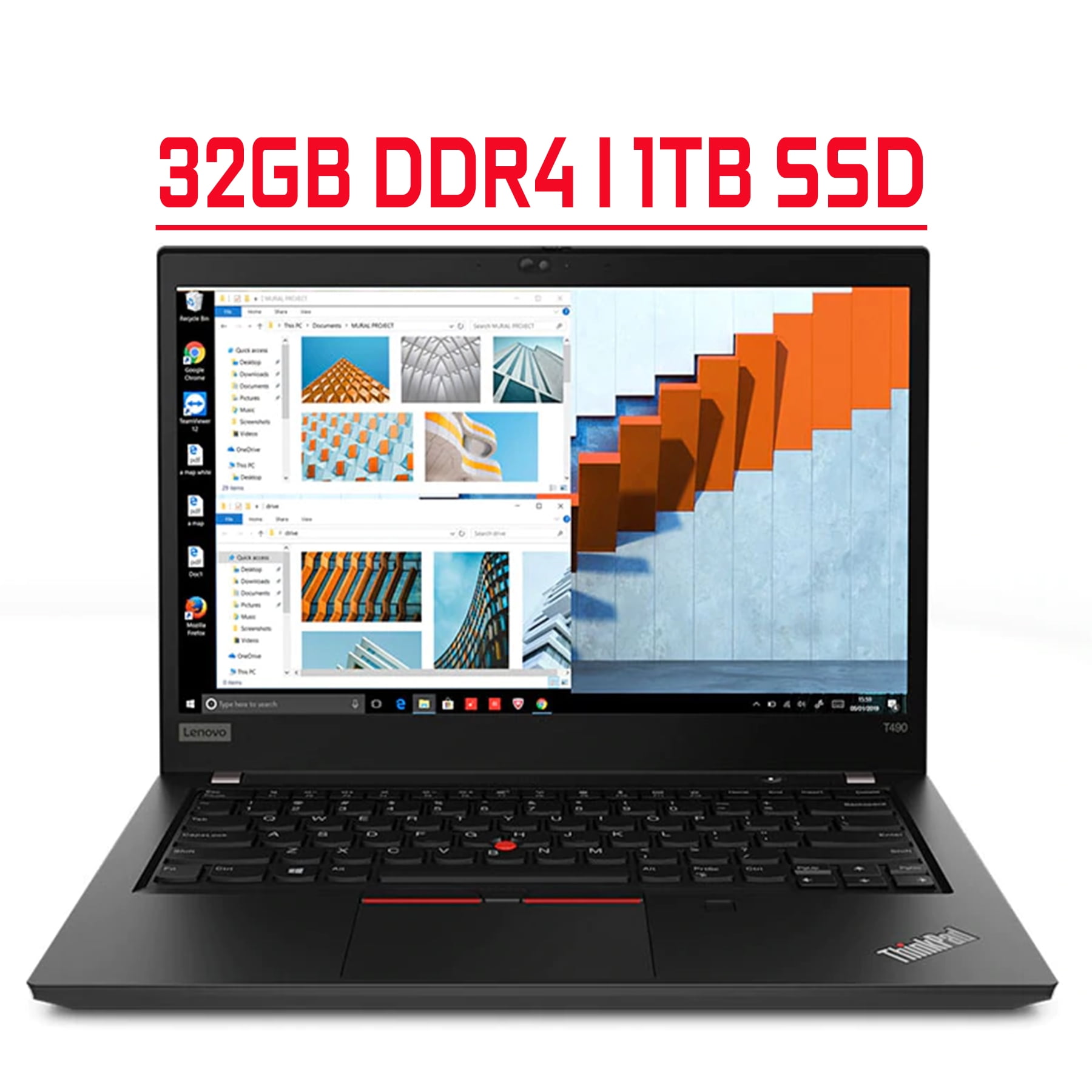 Lenovo ThinkPad T490 Premium Business Laptop 14” FHD IPS Touchscreen ...