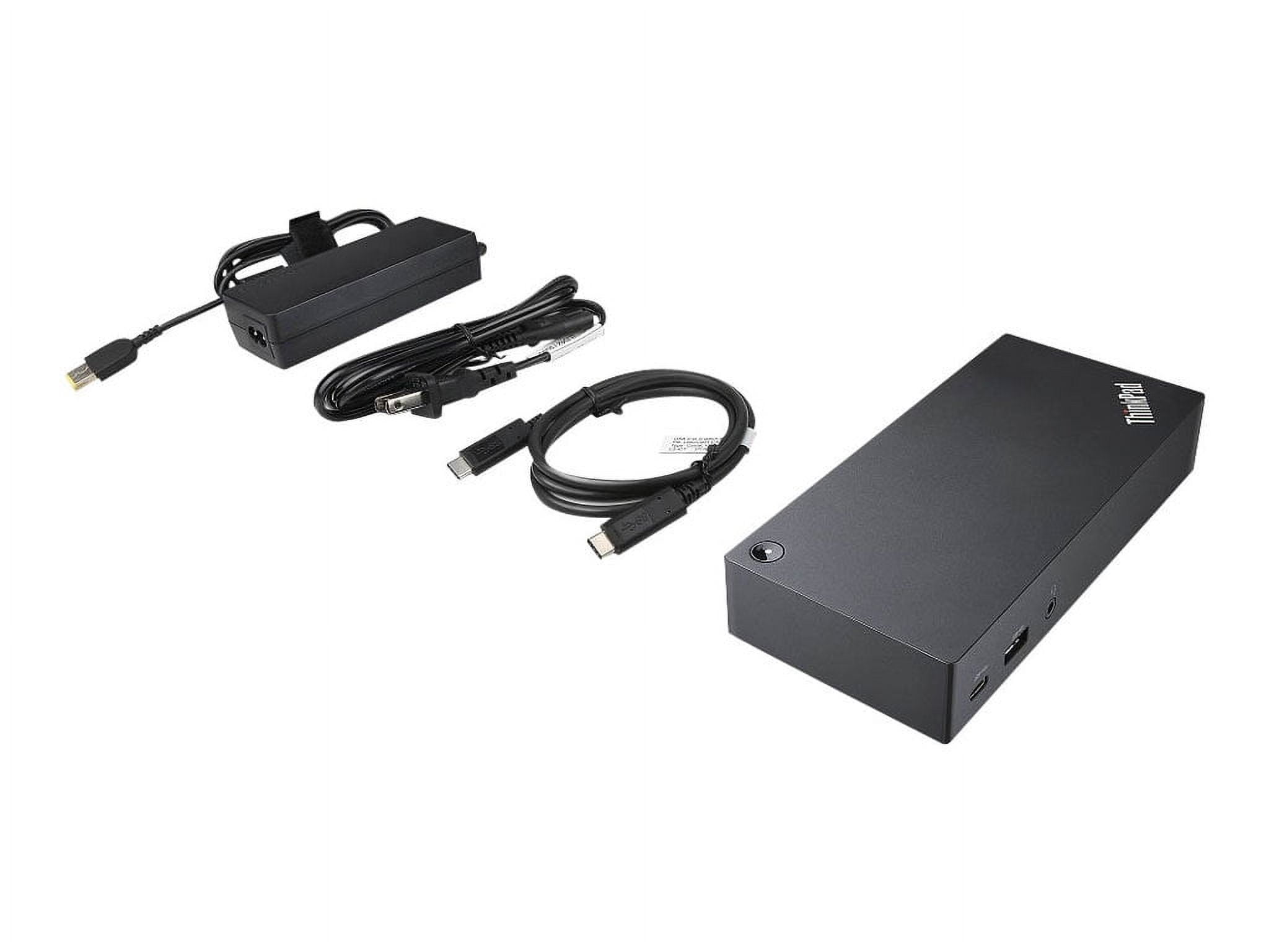 Lenovo ThinkPad USB-C Dock - Docking Station, Dual HDMI, 2xDP, GigE ...