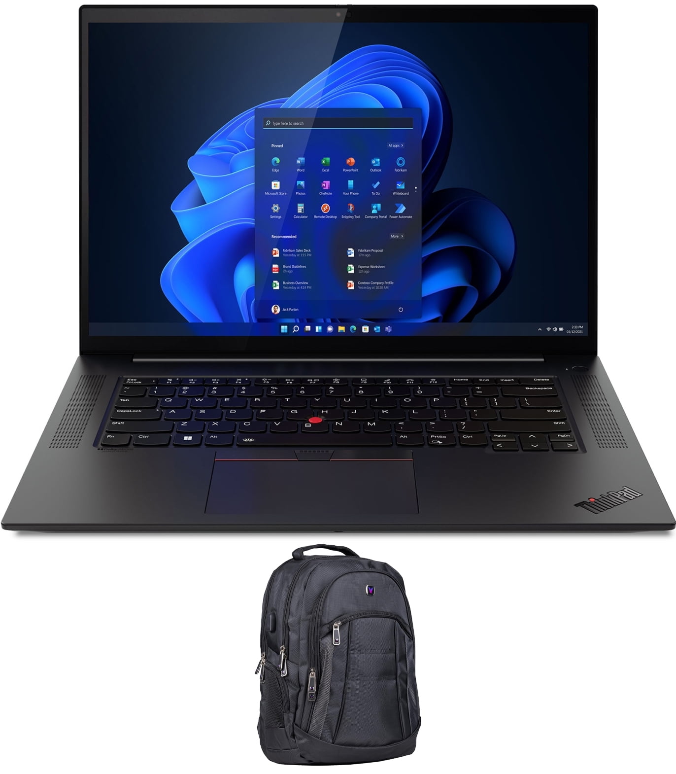 Lenovo ThinkPad X1 Extreme Gen 5 Home/Business Laptop (Intel i7-12700H 14-Core, 16.0in 60 Hz ...