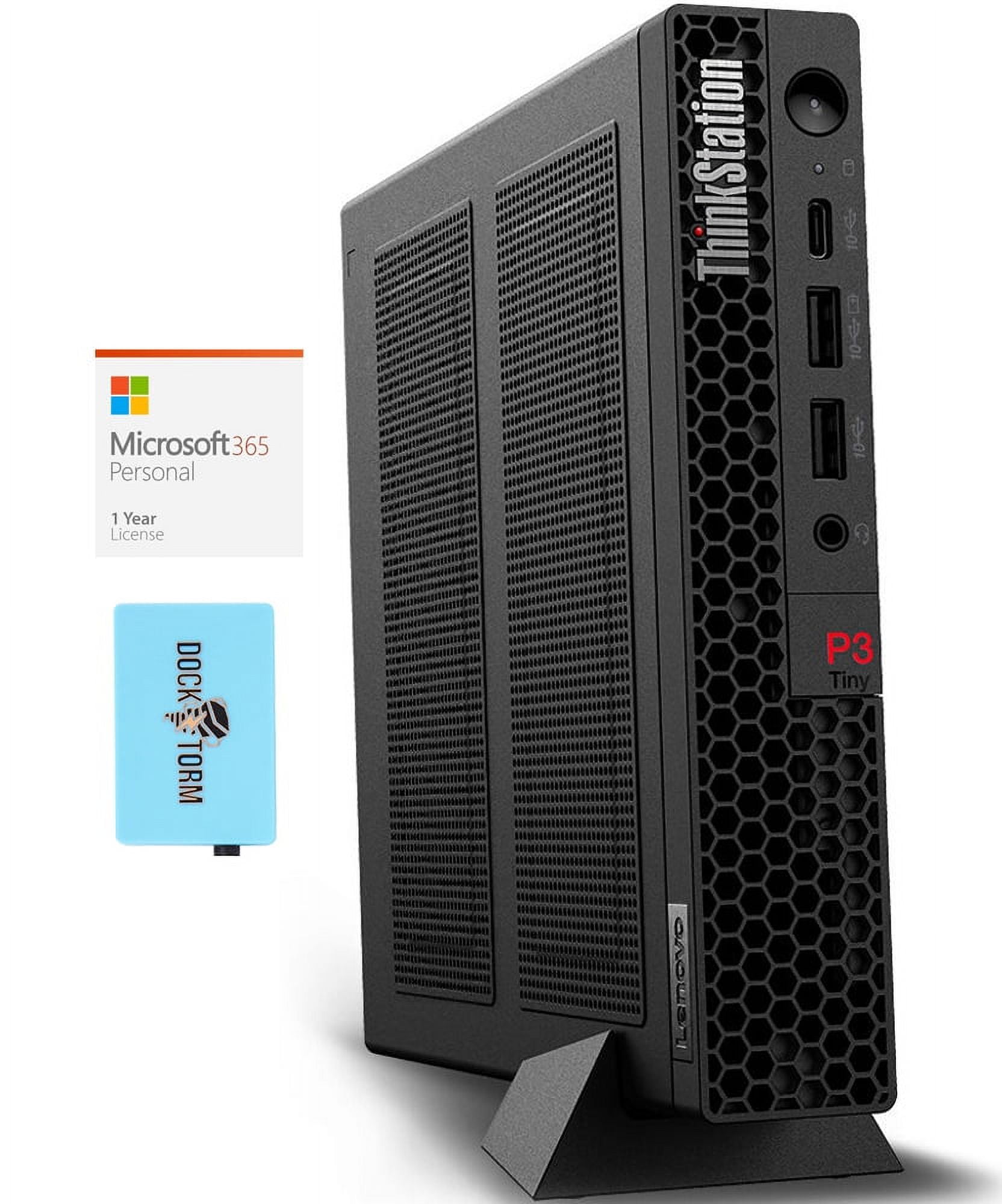 Lenovo ThinkStation P3 Tiny Business Mini Desktop (Intel i7-13700T 16 ...