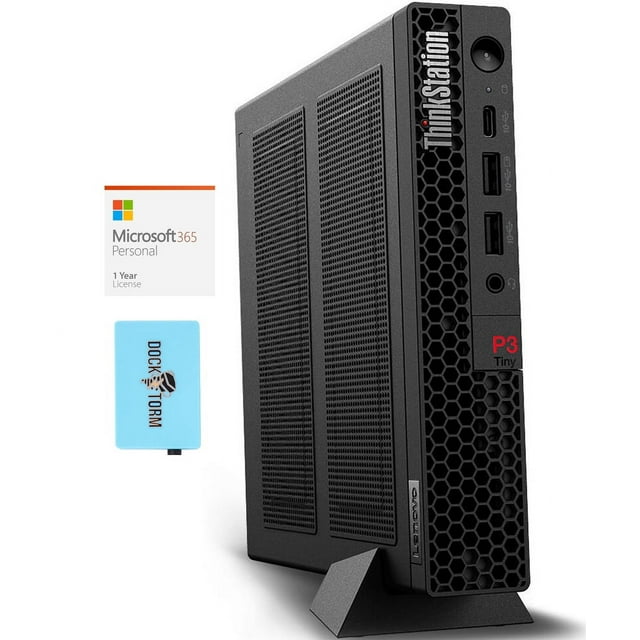 Lenovo ThinkStation P3 Tiny Business Mini Desktop (Intel i7-13700T 16 ...