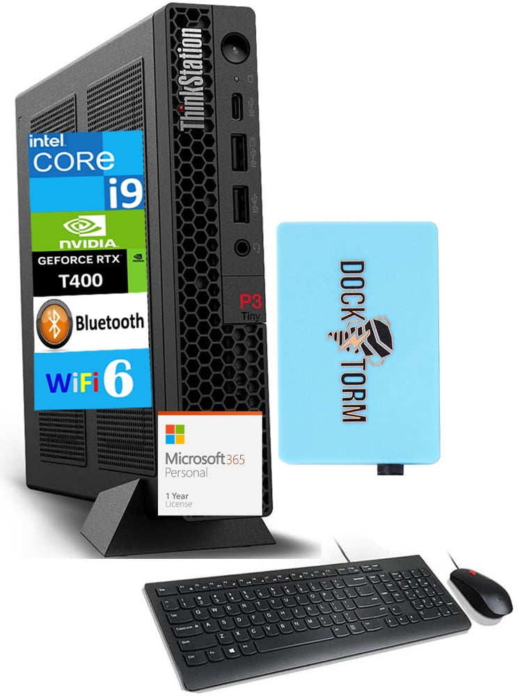 Lenovo ThinkStation P3 Tiny Workstation Mini Desktop Display (Intel i9 ...