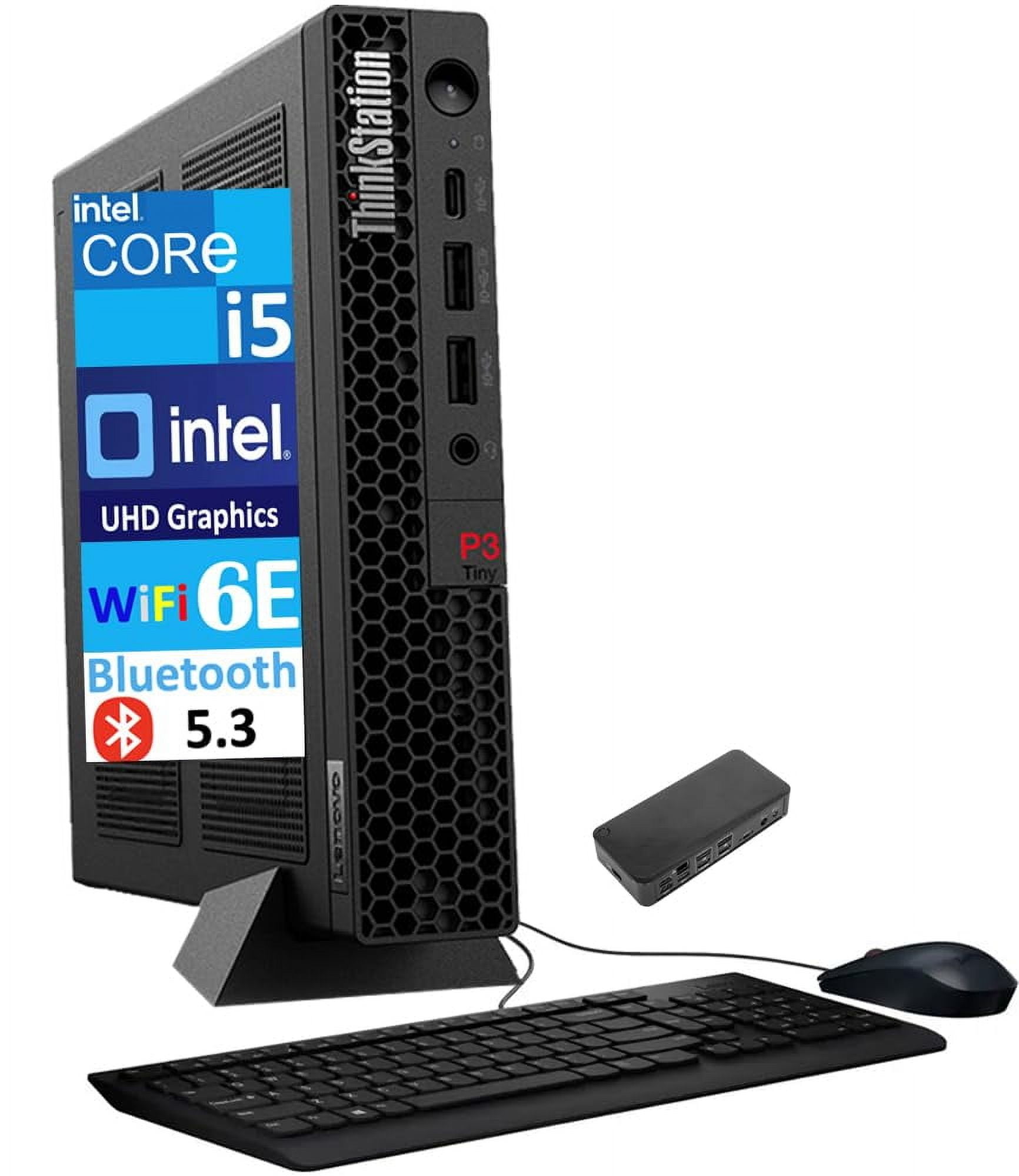 Lenovo ThinkStation P3 Tiny Workstation Mini Desktop (Intel i5-13500 ...