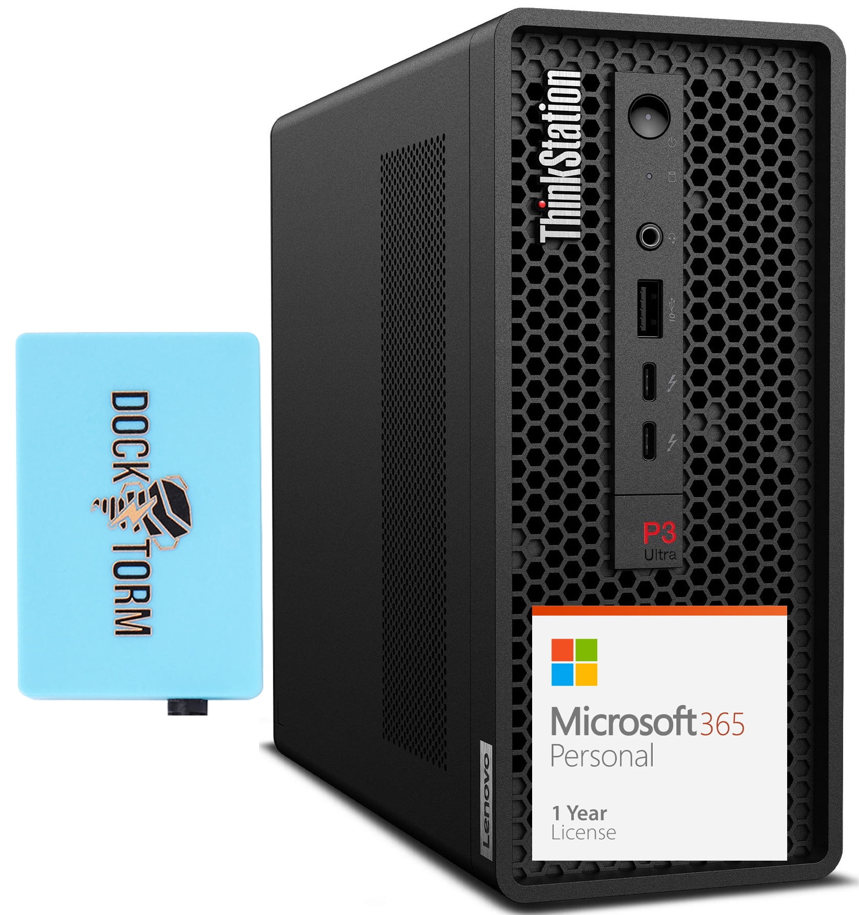 Lenovo ThinkStation P3 Ultra Small Form Factor Workstation Mini Desktop ...