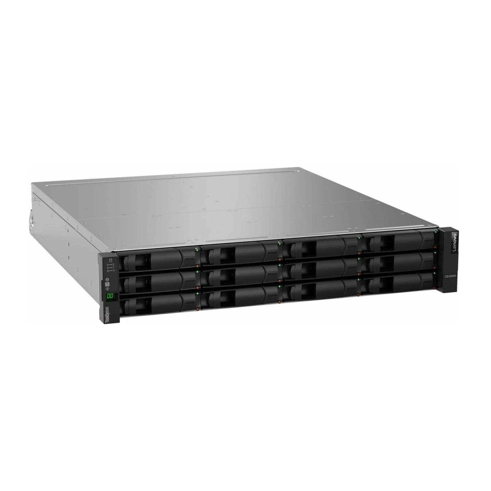 Lenovo ThinkSystem DE4000H iSCSI HFA LFF Hybrid Storage Array ...