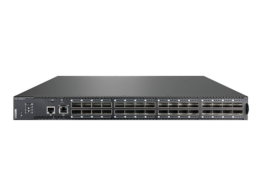 Lenovo ThinkSystem NE10032O RackSwitch - Switch - managed - 32 x 100 ...