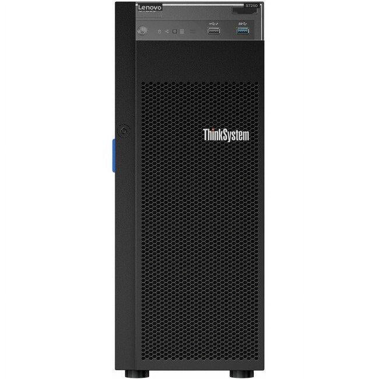 Lenovo ThinkSystem ST250 7Y45A045NA 4U Tower Server, 1 Xeon E-2224 3.40 ...