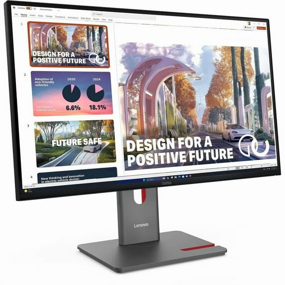 Lenovo ThinkVision P27QD-40 27" Class WQHD LED Monitor, 16:9, Raven ...