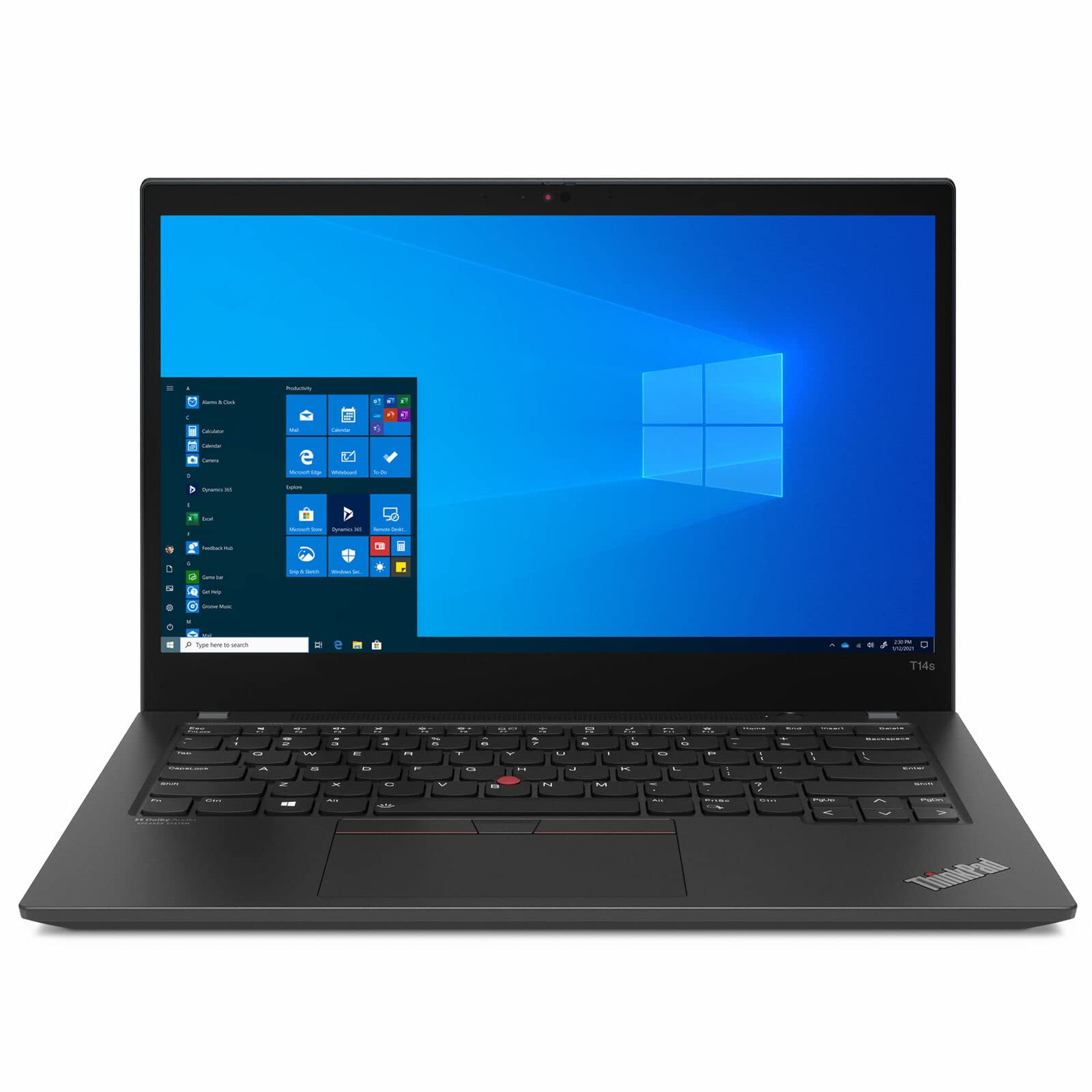 Lenovo Thinkpad T14s Gen 2 Laptop 2022 14" FHD 1920 x 1080 Display Intel Core i5-1145G7, 4-core ...