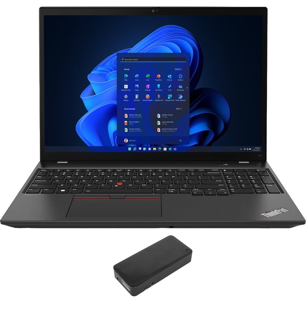 Lenovo Thinkpad T16 Gen 1 Home/Business Laptop (Intel i5-1235U 10-Core ...