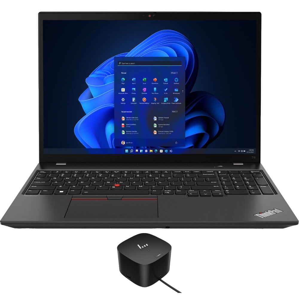 Lenovo Thinkpad T16 Gen 1 Home/Business Laptop (Intel i5-1235U 10-Core ...